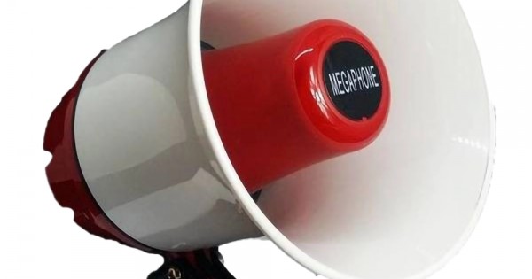 Portavoce Auto, Megafon, Putere 15 W, Prindere Magnetica, conectare USB ...